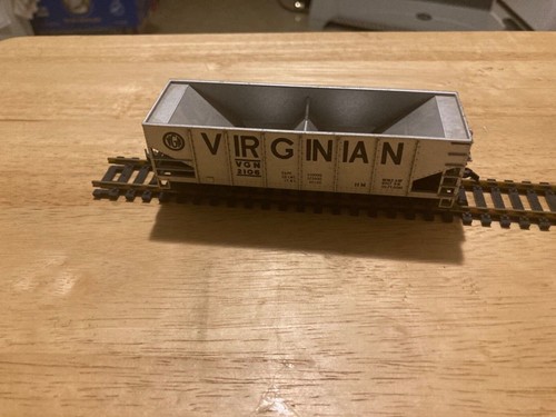 Tyco Operating HO Scale Coal Hopper car painted for Virginian Railroad ...