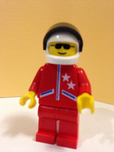 Lego jstr007 Aviator/pilot - Mini Figure - Town Classic - Red Jacket ...