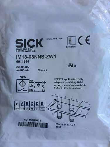 1PC New Sick IM18-08NNS-ZW1 Proximity Switch IM1808NNSZW1 | eBay