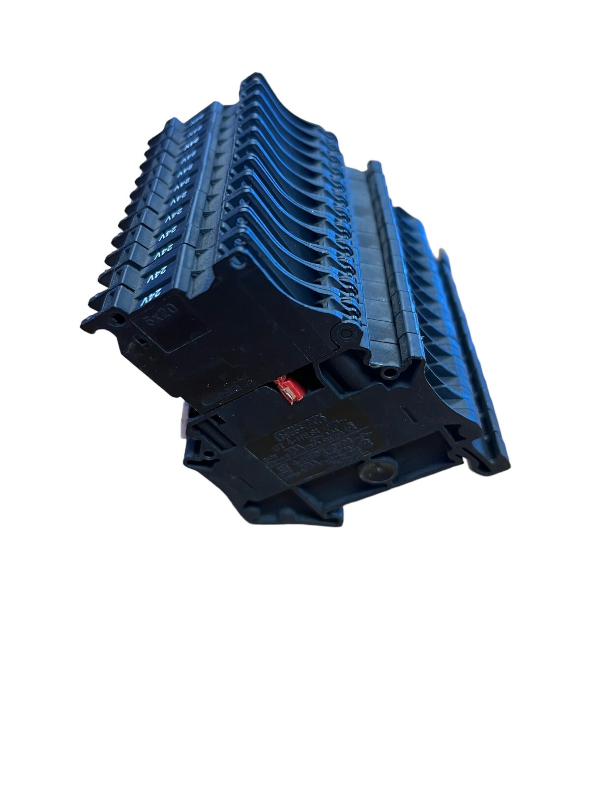 LOT OF 12 PHOENIX CONTACT UT 4-HESI Fuse Modular Terminal UT 4-HEDI ...