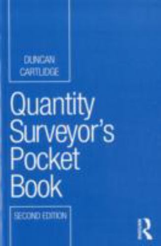 Routledge Pocket Bks.: Quantity Surveyor's Pocket Book by Duncan ...
