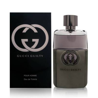 Gucci Guilty by Gucci for Men 1.6 oz Eau de Toilette Spray Brand New ...