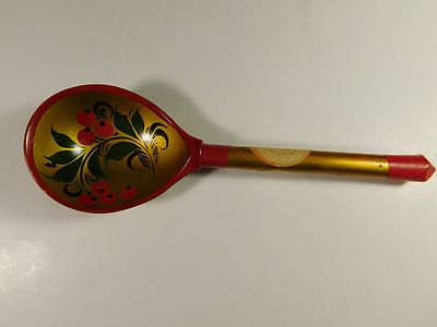 USSR WOODEN SPOON HANDMADE MADE IN THE USSR | eBay