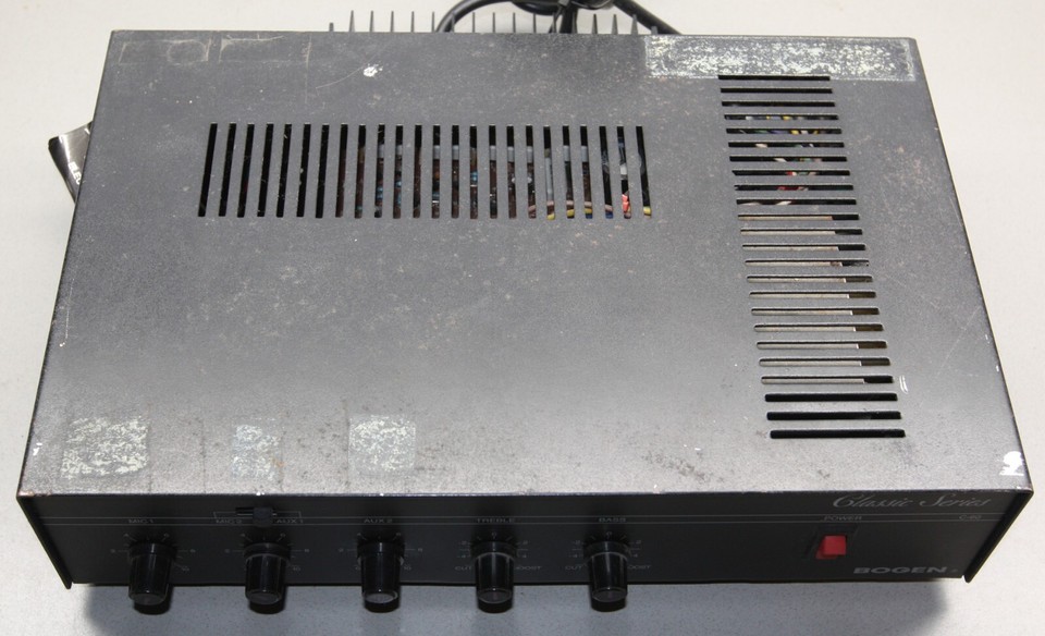 Bogen Model C60 C100 Classic Series 100W Public Address Amplifier C-60 ...