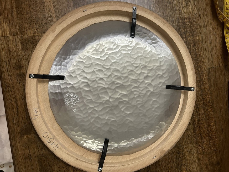 Wendell August Forge Framed Amish Farm Community Hammered Aluminum Plate | eBay