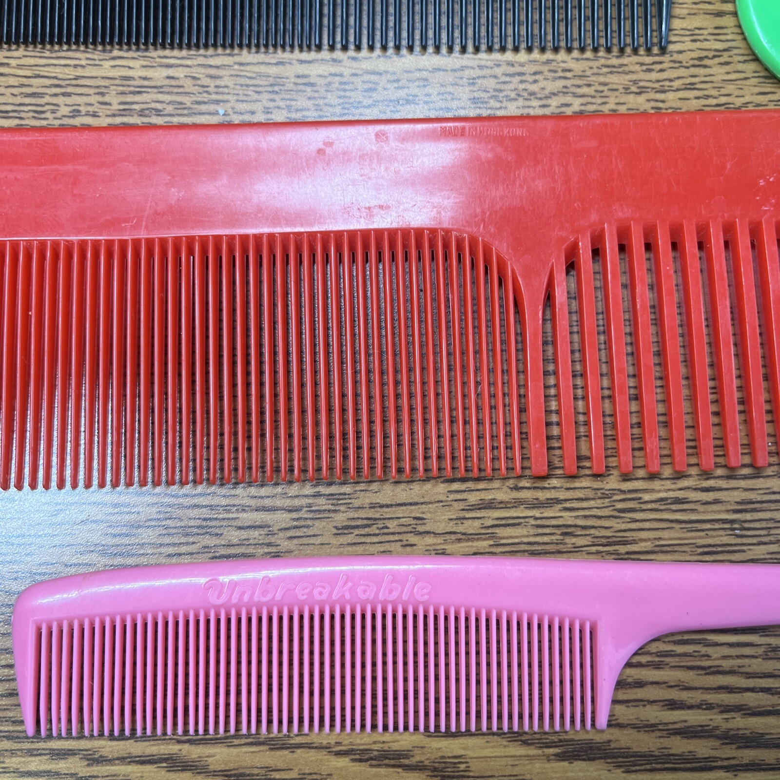 Vintage 1950’s MCM Barber Comb Color Lot Dupont, Fuller, Goody (39 ...