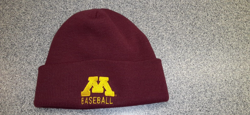 University of Minnesota Golden Gophers baseb Knit Winter Hat Beanie ...