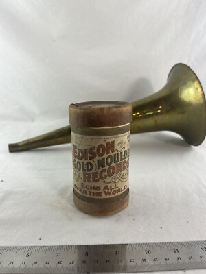 OG Edison Record/Sleeve W/cap As-is, Record Untested-Titles Unmatched ...