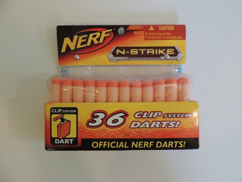 New package of 36 NERF N Strike Clip system Darts | eBay