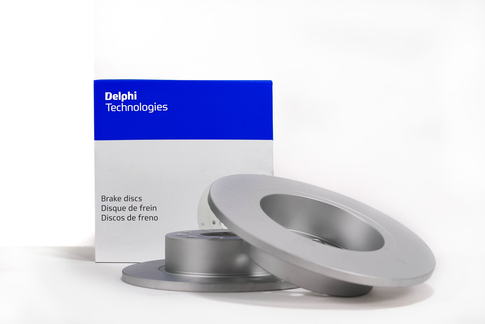 Delphi BG5161C 2x Brake Discs Rear 282mm Outer Diameter Solid Fits MG ...