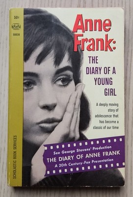 Diary of a Young Girl by Anne Frank (1964, Scholastic, PB) Vintage WWII ...