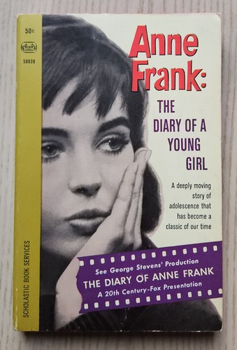Diary of a Young Girl by Anne Frank (1964, Scholastic, PB) Vintage WWII ...