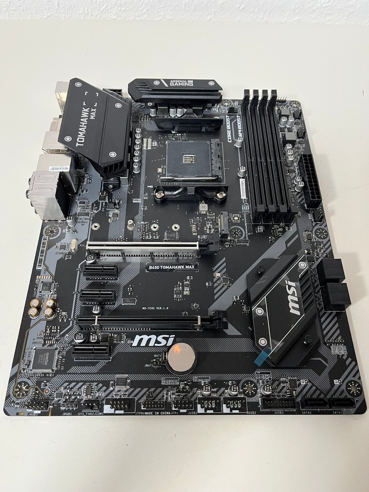 MSI B450 Tomahawk Max MS-7C02 Mainboard AMD AM4 DDR4 | eBay.de