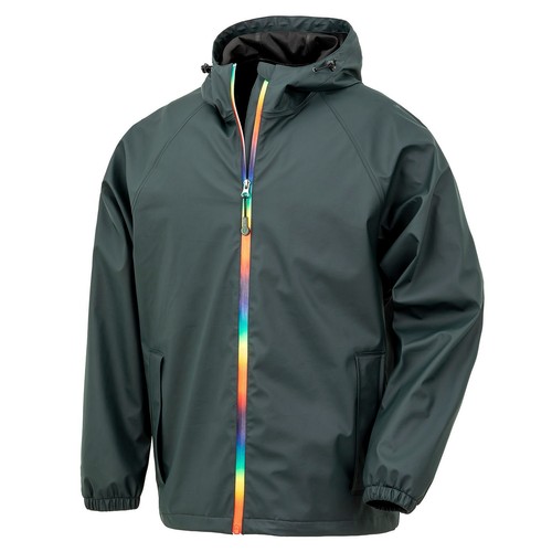 Result Genuine Recycled Mens Prism PU Waterproof Jacket PC6946 | eBay UK