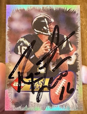Ryan Leaf - 1998 Collector's Edge Autograph Rookie RC San Diego ...