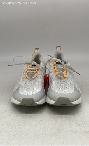 Nike Womens Air Max 270 AR0499-101 White Pink Orange Floral Sneakers ...
