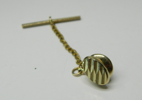 Vintage SWANK gold tone fancy design Tie Tac/Pin | eBay