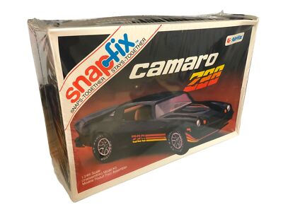 US Airfix 8043 1/24 Scale Snapfix 1980 Chevy Camaro Z28 Plastic Model ...