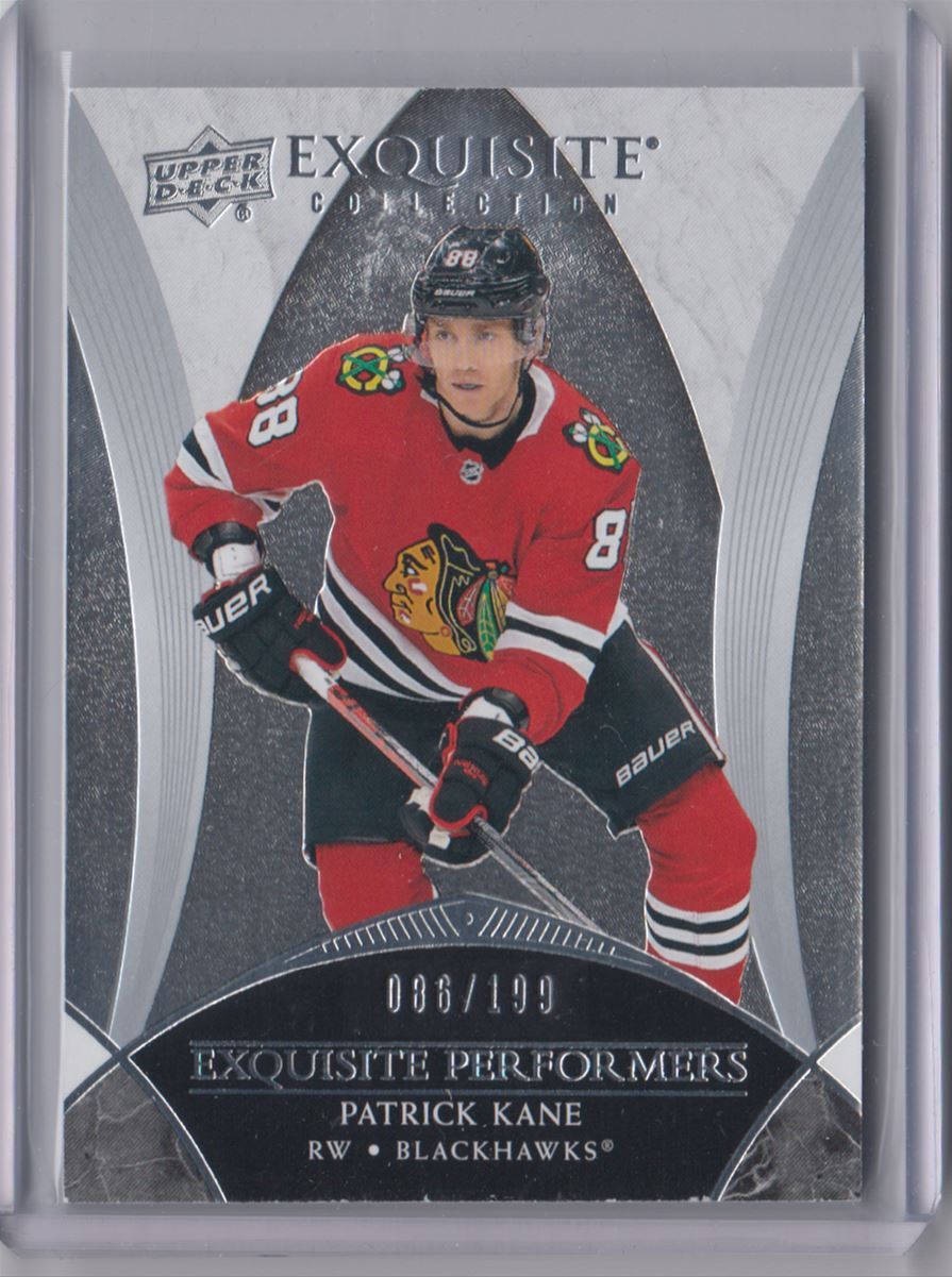 2020-21 UD Exquisite Collection Base Patrick Kane /199 Chicago ...