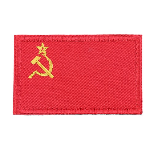 Soviet Flag Soviet Union Patches Armband Embroidered Patch Hook & L-LS ...