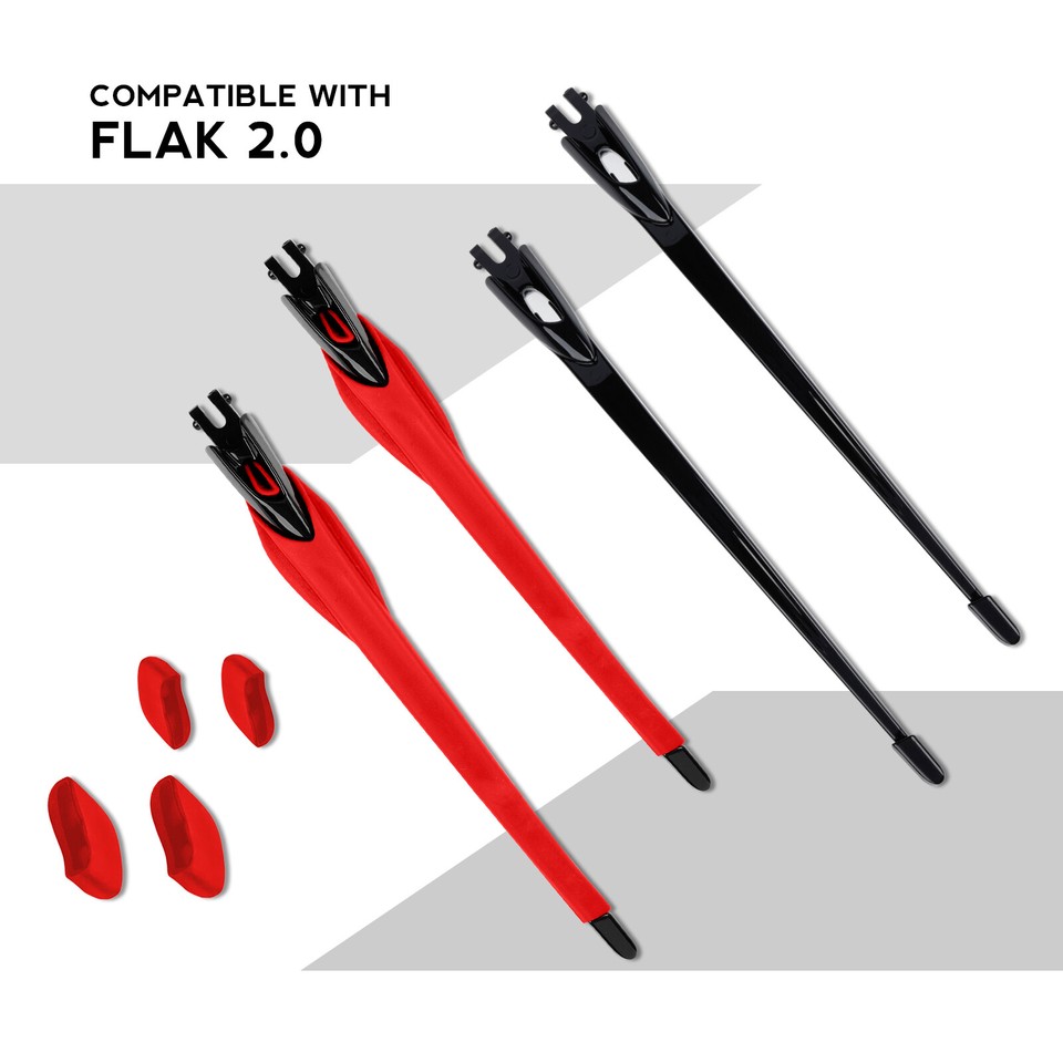 Wholesale Replacement Black Arm Temples for-Oakley Flak 2.0 OO9295 ...