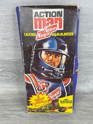 Vintage 1982 Action Man Talking Space Ranger Commander, Rare Original ...