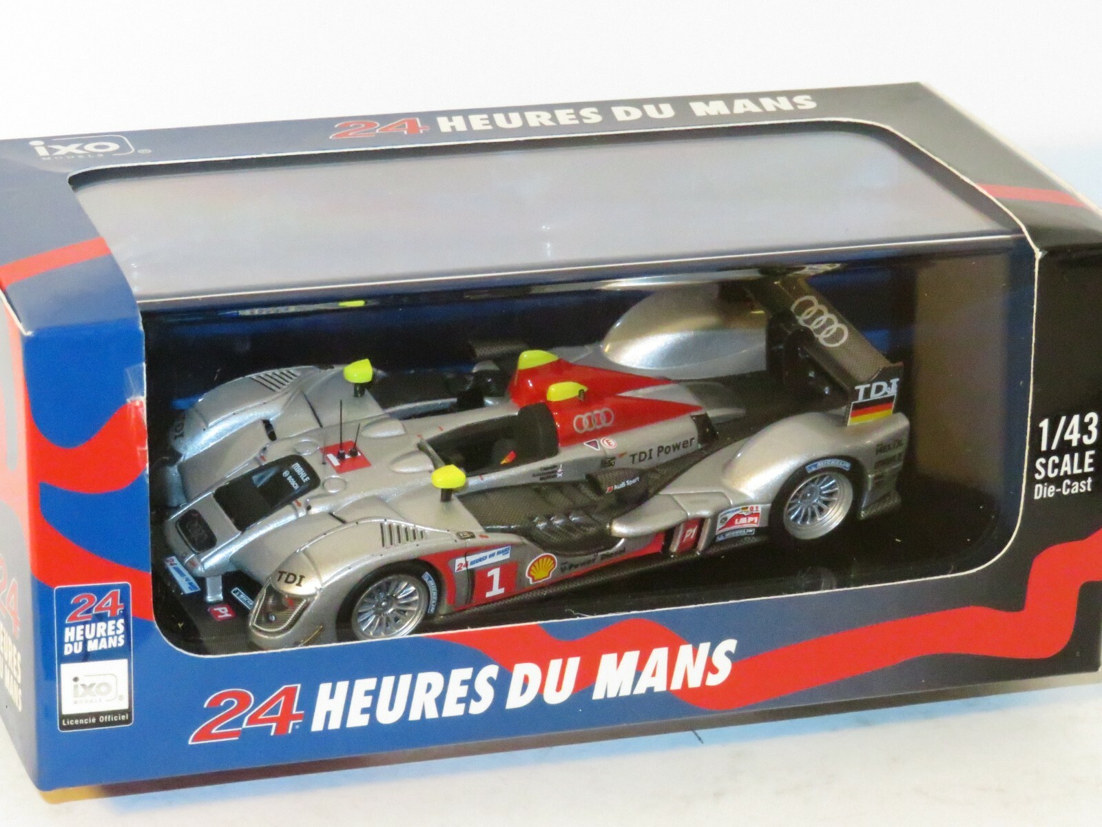 IXO LMM161 AUDI R15 TDI (le Mans 3rd LMP 2009) Diecast Model Car for ...