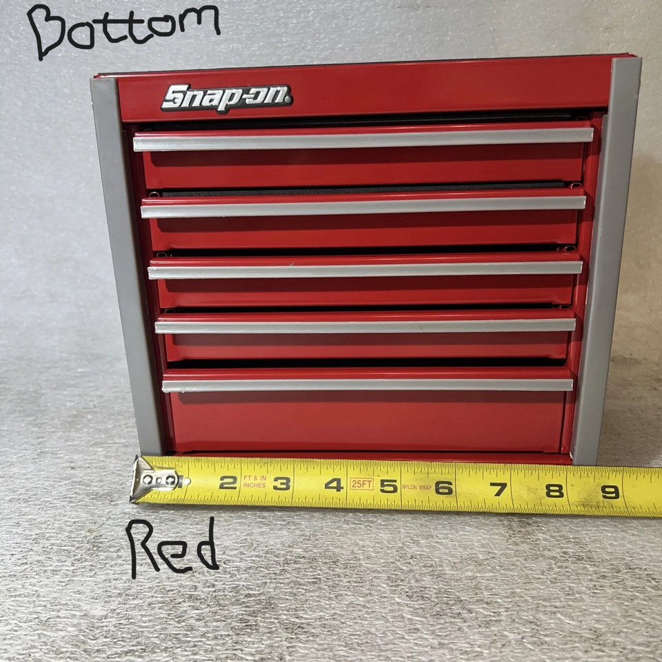 Snap-On Mini Micro Tool Box Top/Bottom Cabs KMC922A and KMC923A various ...