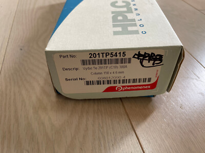 Phenomenex Vydac 5u 201TP (C18) Column 4.6 mm X 150 mm 201TP5415 | eBay