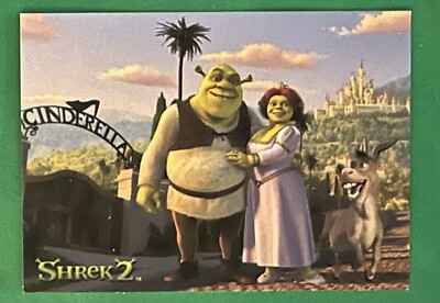2004 Comic Images Shrek 2 Promo Card #P1 Shrek & Fiona | eBay