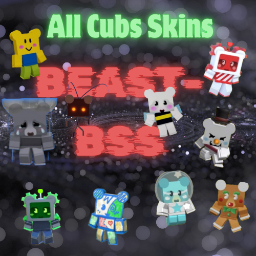 All Cub Skins Buddy! - BSS - Bee Swarm Simulator | eBay
