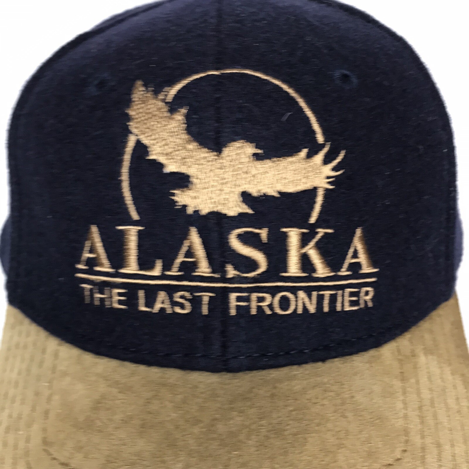 Alaska The Last Frontier Strapback Hat Adjustable Hat - Gem