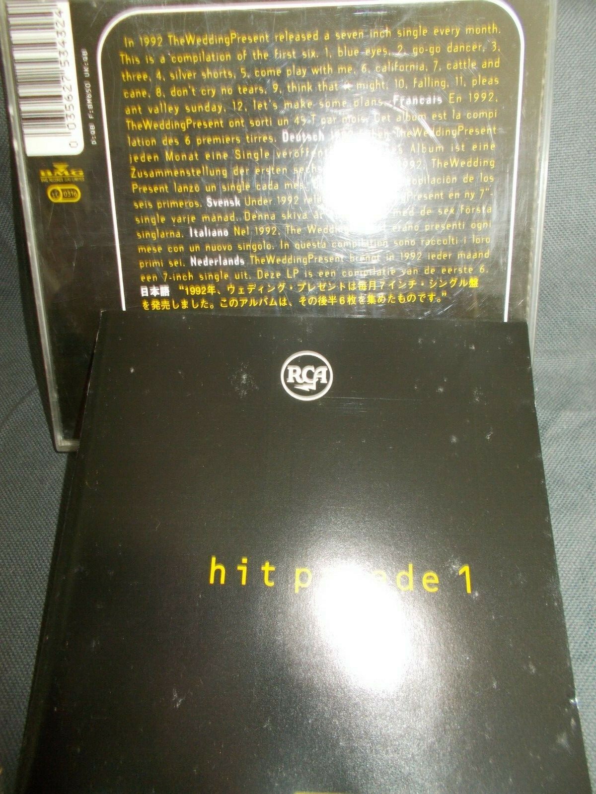WEDDING PRESENT - HIT PARADE 1 - EU 12 TRK CD - VERY CLEAN - INDIE | eBay