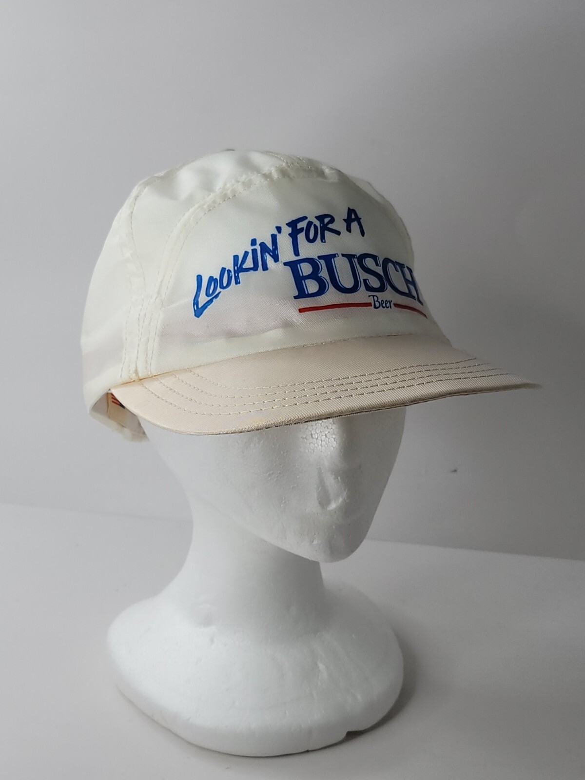 VINTAGE 1980'S BUSCH BEER HAT CAP LOOKIN FOR A BUSCH … - Gem