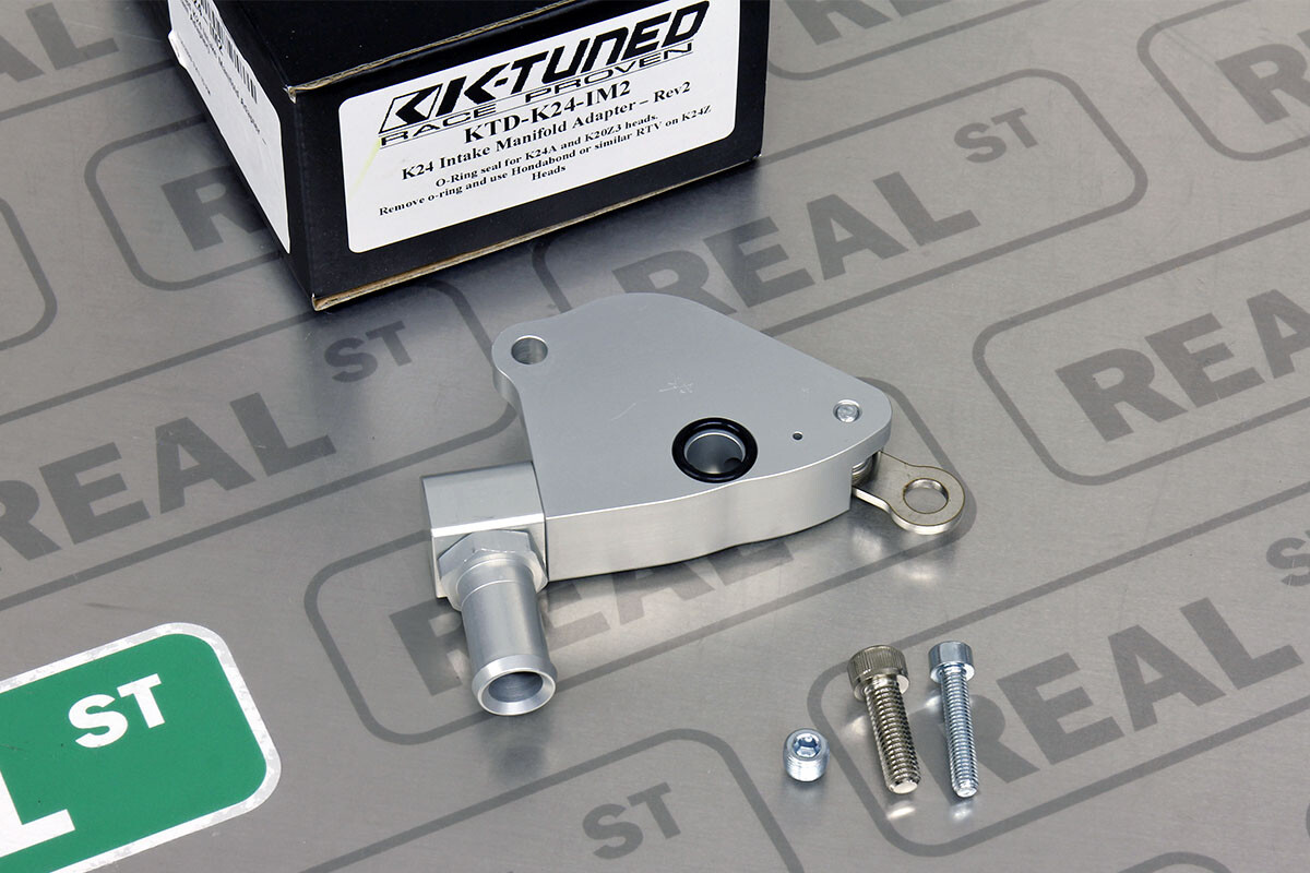 K-Tuned K24 Intake Manifold Adapter Coolant Adapter K24A2 K24Z3 K24Z7 ...