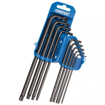 Draper Tools Extra Long TX-STAR® Key Set, 9 Pce | eBay Australia