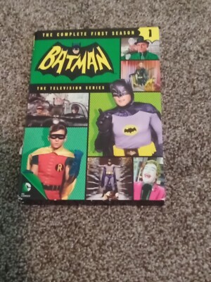 Batman: The Complete First Season Television Series (DVD, 5-Disc Set ...