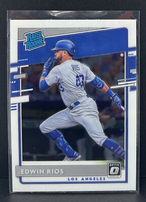 2020 Panini Donruss Optic Rated Rookie Edwin Rios #64 Los Angeles Dodgers | eBay