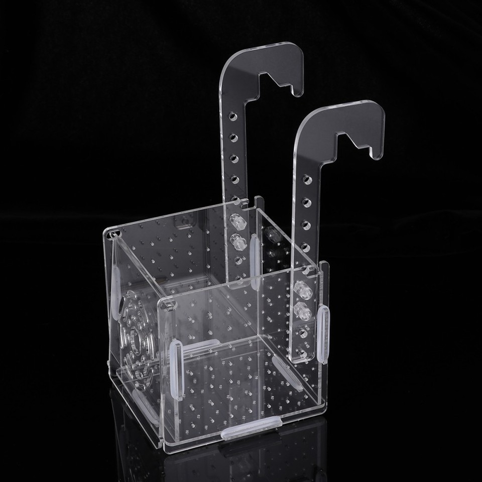 Fish Tank Holder Aquarium Isolation Box Breeding Habit Spawning Bed | eBay
