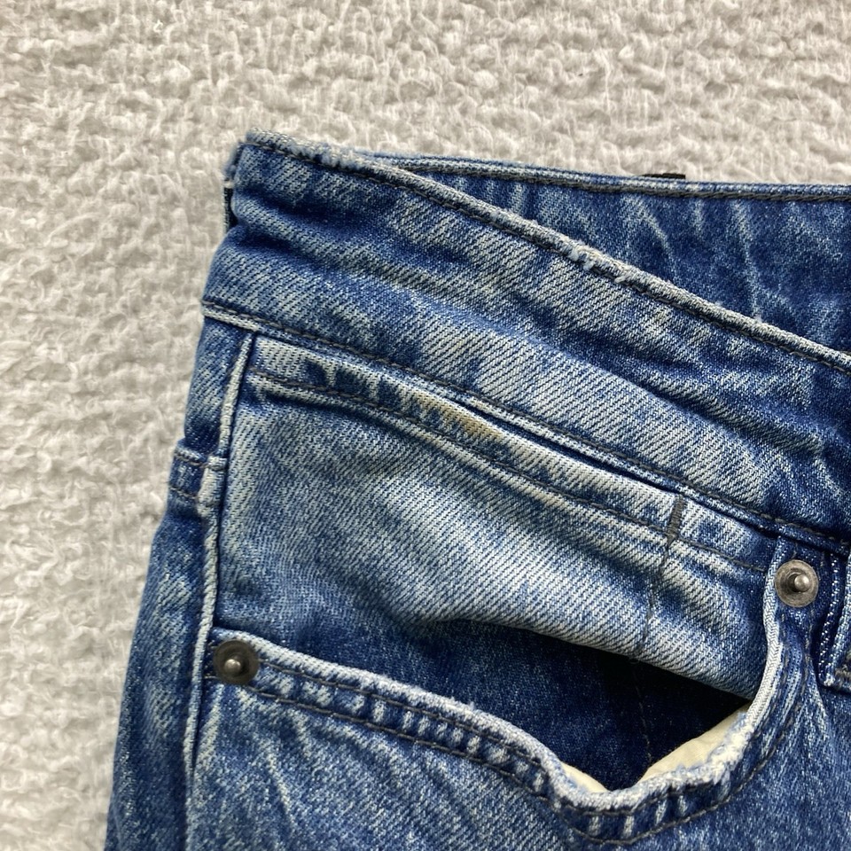 Ksubi Jeans Men 32x32 Blue Van Winkle High Rage Distressed Skinny 098 ...