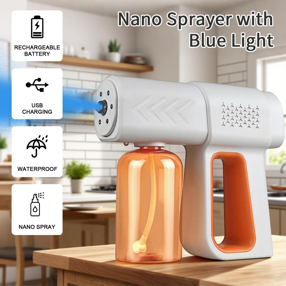 Disinfectant Sprayer Professional Disinfectant Fogger Machine, 380ml ...