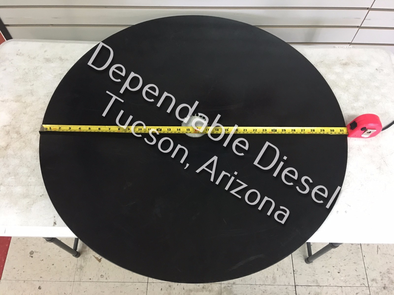 SLICK DISC Standard 32" black for Fifth Wheel Slik Disc JAMES KING ...