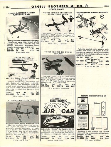 1981 ADVERT Stanzel Electronic Scoot Toy Air Car Plane General Lee ...