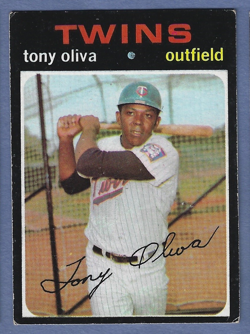 1971 Topps Baseball #290 Tony Oliva Twins VG-Ex/Ex HOF | eBay