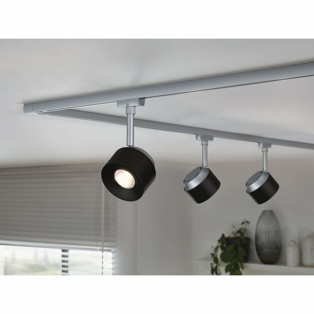 4er Set Paulmann URail LED Schienenspot Pane Einzelspot 400 lumen 7,4W ...