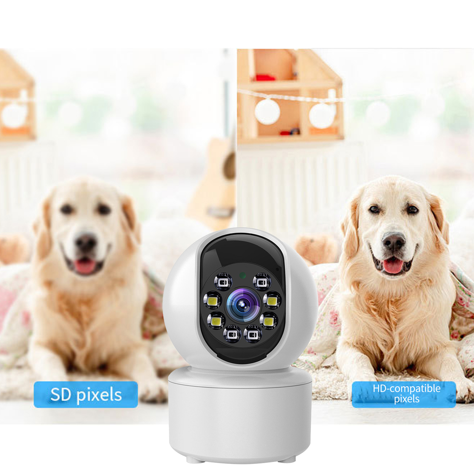 1 Set A10 Wifi Camera Infrared Night Vision Real-time Monitoring Alarms ...