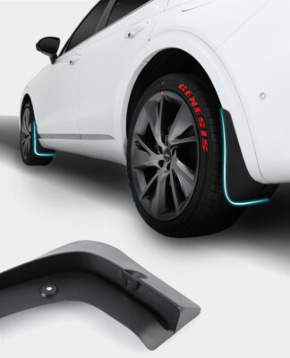 Front Rear Mud Flaps Splash Guards Set(4p) for Hyundai Genesis GV70 | eBay