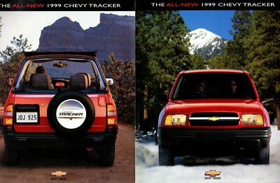 1999 Chevy TRACKER Brochure/Catalog: Convertible, 4WD, | eBay