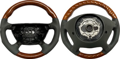 2003 2004 Jun2005 for Mercedes W211 E Class Steering Wheel Chestnut ...