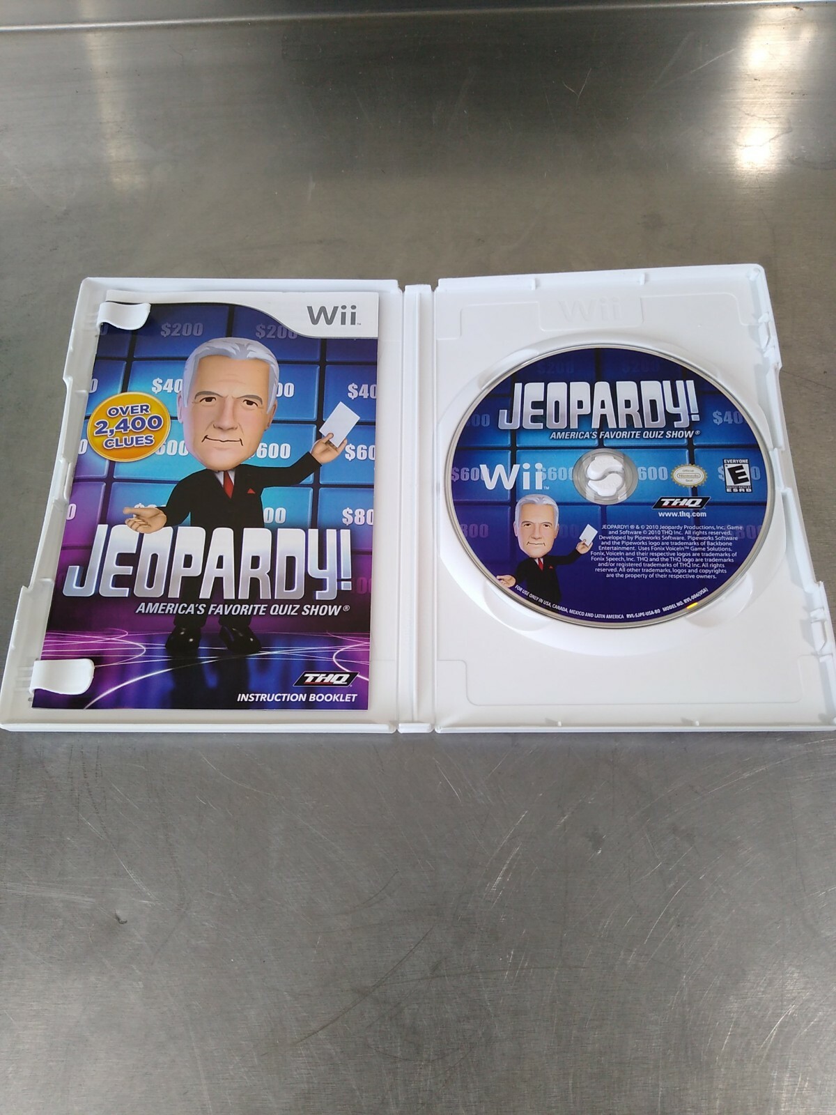 Jeopardy (Nintendo Wii, 2010) Complete w/Manual CIB 785138303727| eBay